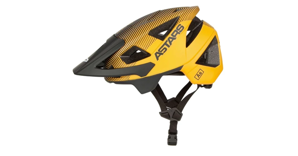 Alpinestars Vector Pro A2 kerékpáros sisak sárga-fekete - RideShop.hu